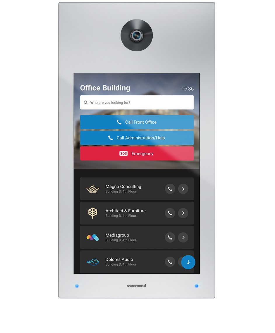 Outdoor Touch Screen Intercom: Challenges and Solution Commend od10
